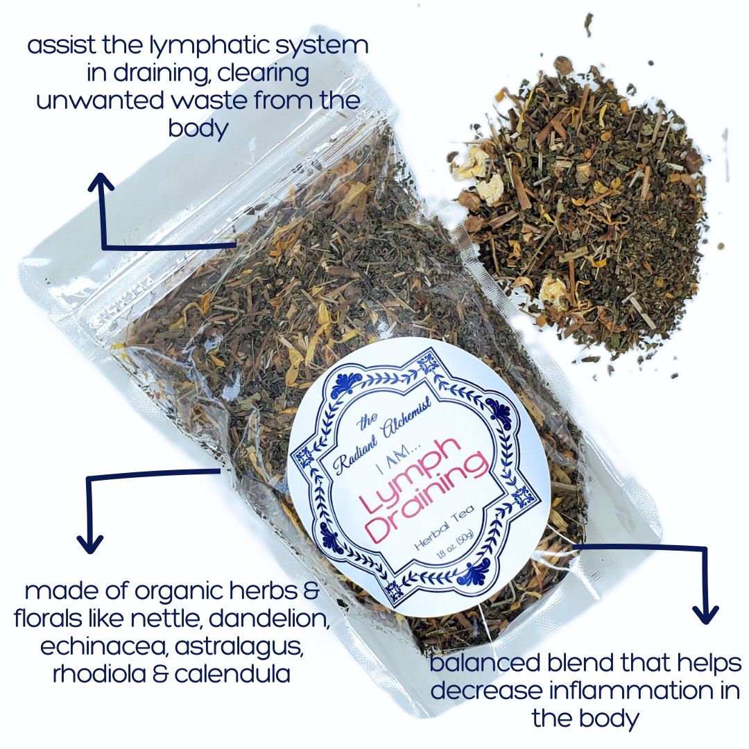 Lymph Draining Herbal Tea – The Radiant Alchemist LLC